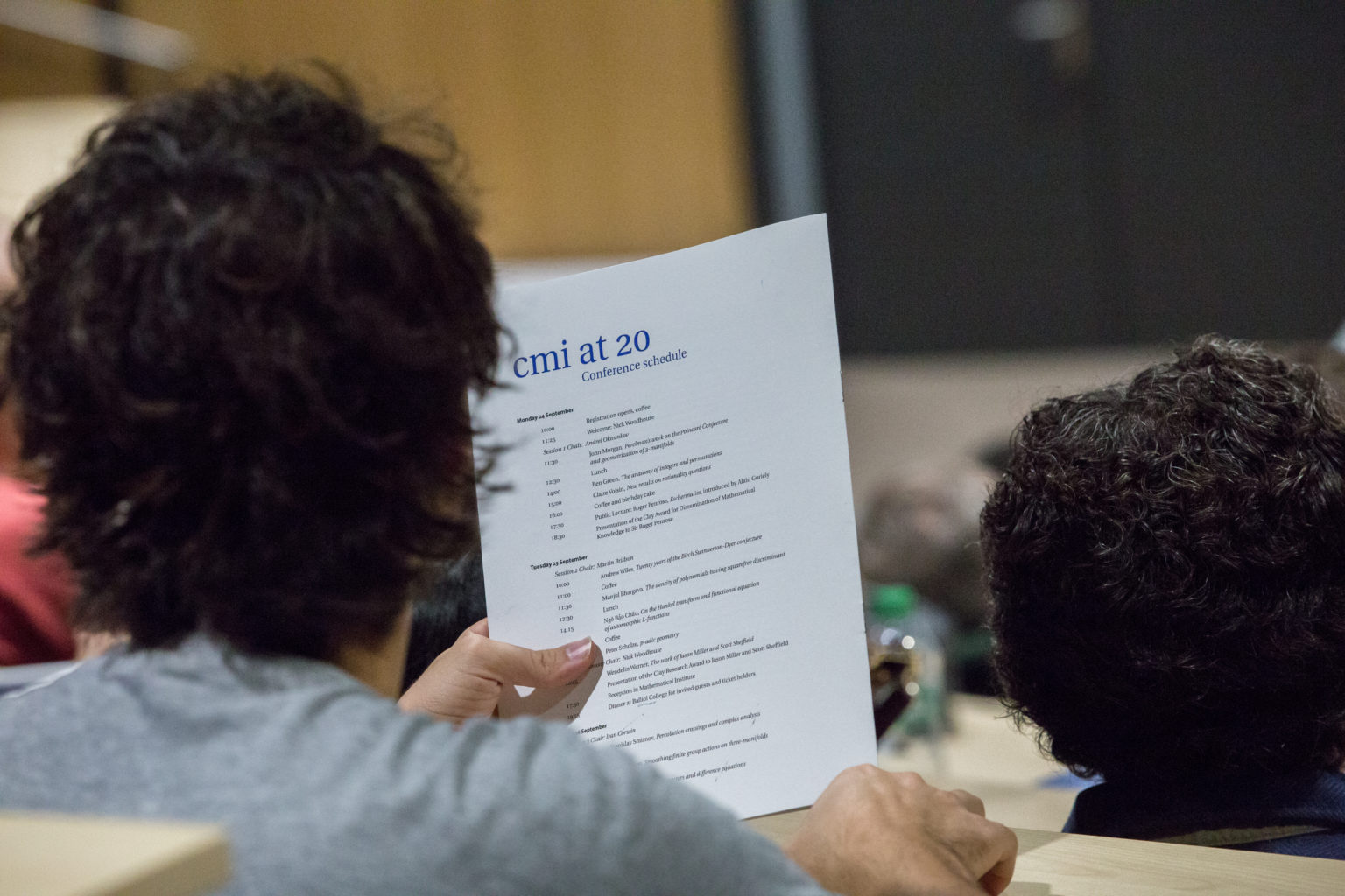 Clay Research Conference - Clay Mathematics Institute